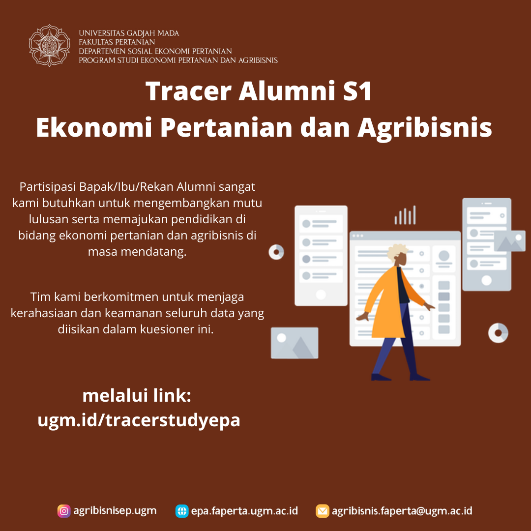 TRACER STUDY (ALUMNI DAN USER) – epa.faperta.ugm.ac.id